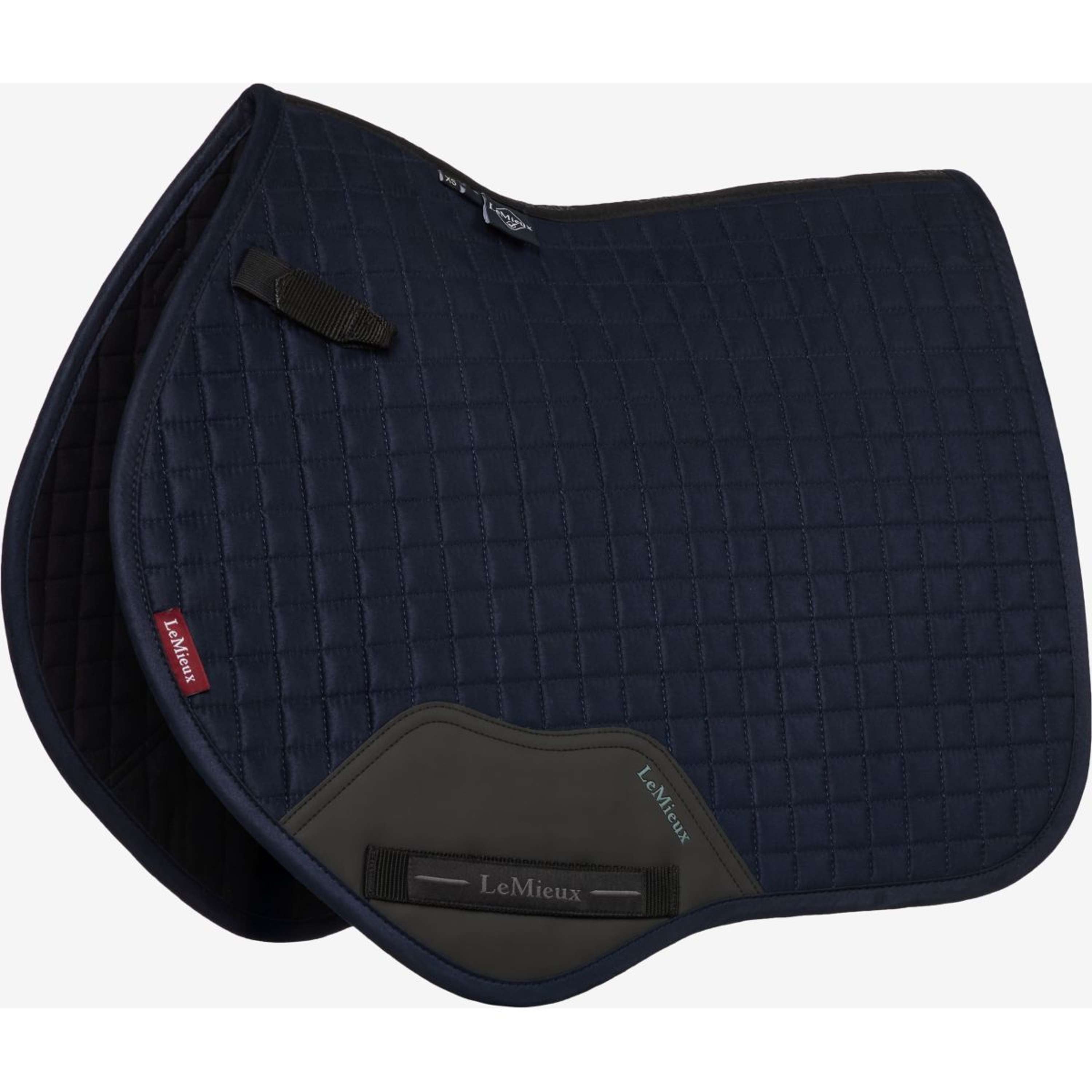 LeMieux Tapis de Selle Mini Suede Square Close Contact Marin | Agradi.fr